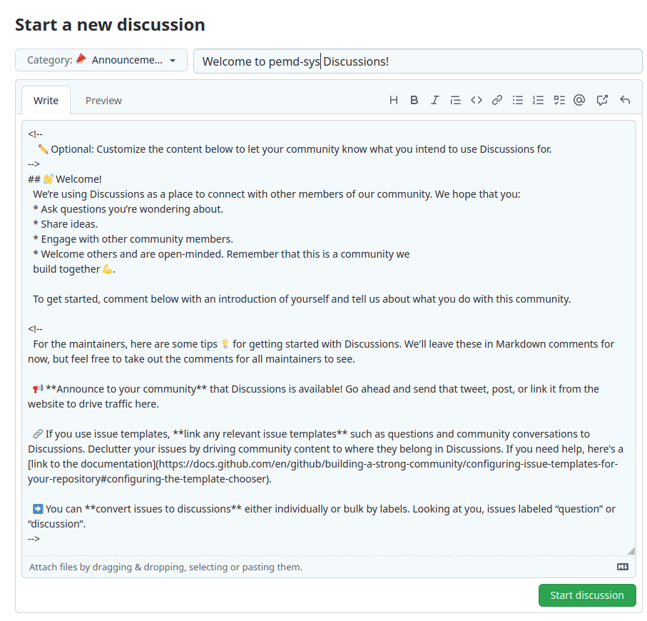 Blog Tutorial 4 Adding Discussions Pemd Sys